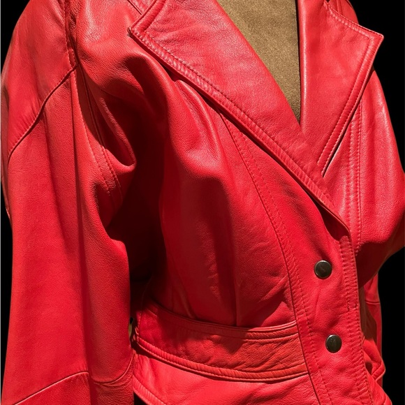 Dior | Jackets & Coats | 8s Vintage Christian Dior Le Connaisseur Red ...